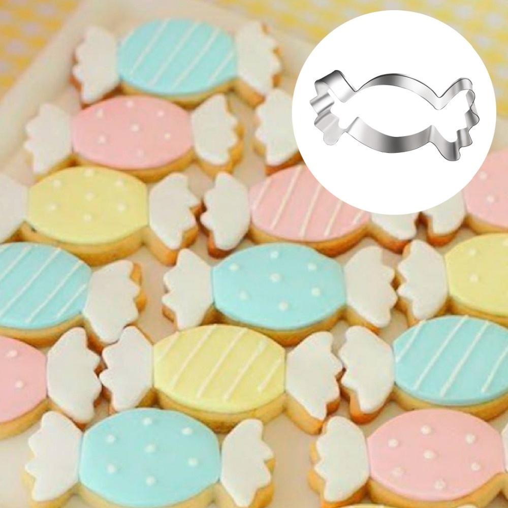 Cheap 2PC 3D Stainless Steel Cake Cookie Cutter Candy Shape Cookie Mold ...