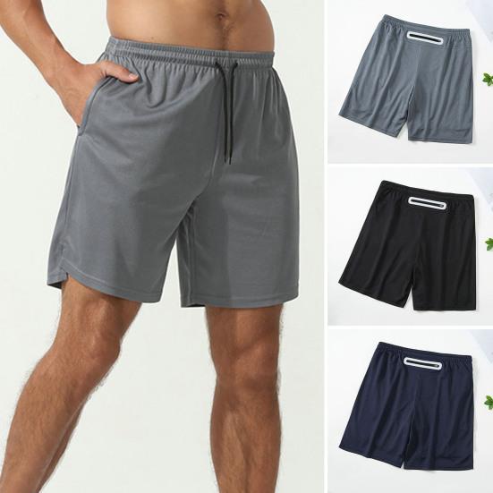 Satın alın Fitness Shorts Fake Two Pieces Versatile Wide Leg Male ...