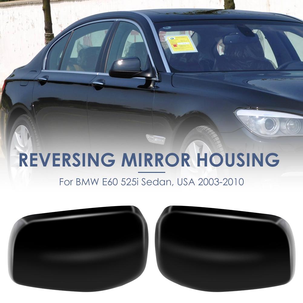 Buy Side Mirror Cover for BMW E60 E61 E63 51167078359 51167078360 Gloss ...
