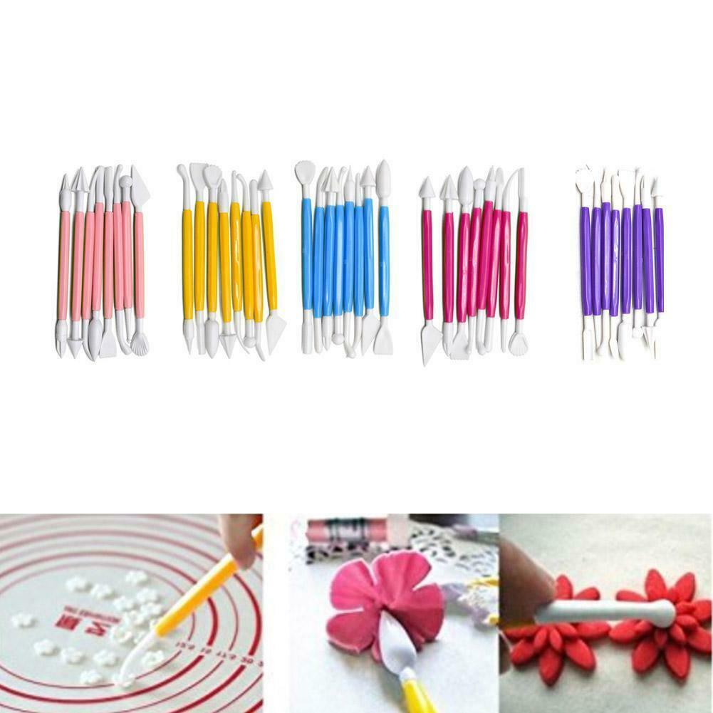 Buy 8pcs MODELLING TOOLS CAKE DECORATING BAKING SUGARCRAFT ICING C9R5 ...
