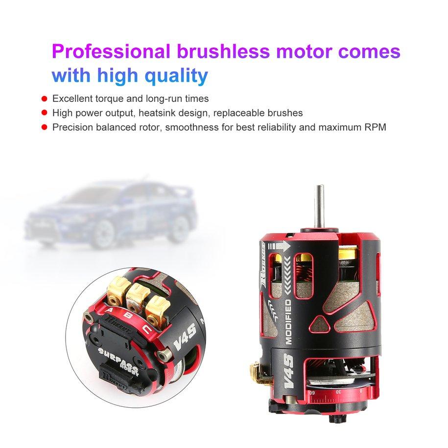 Buy Rocket 540 6.5T Brushed Motor Sensorless Brushless Motor for 1/10 ...