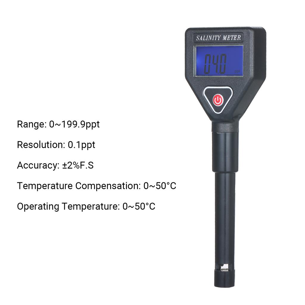 Buy Seawater Salinity Refractometer Portable Handheld Salinity Meter ...