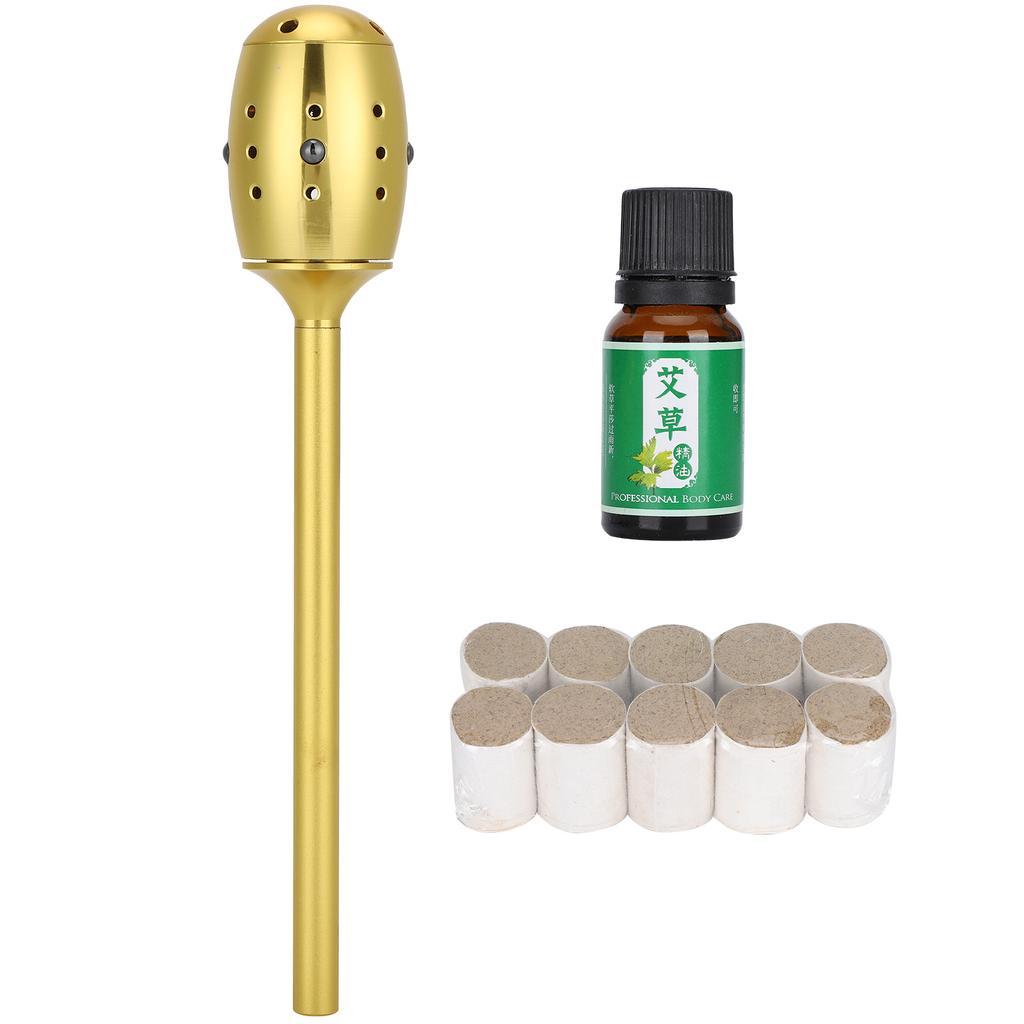 Buy Moxa Therapy Stick Massaging Magnet Warm Moxibustion Rods Rolling ...