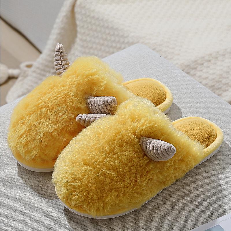 Cheap Winter Cotton Slippers for Men and Women with Indoor Non-slip ...