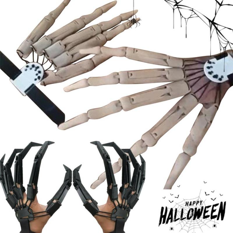 Buy 3D Printed Halloween Articulated Fingers Extensions Halloween ...