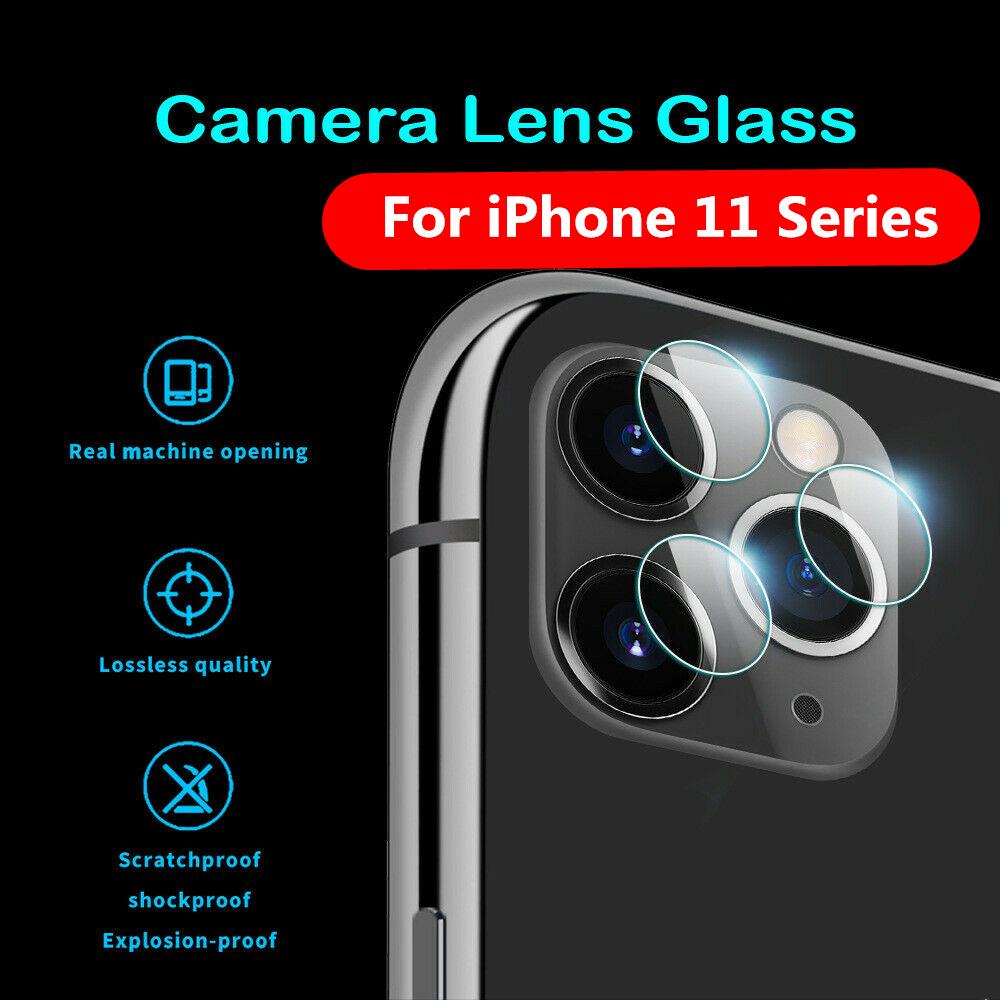 Buy For iPhone 11 Pro Max Back Camera Lens Protector Tempered Glass ...