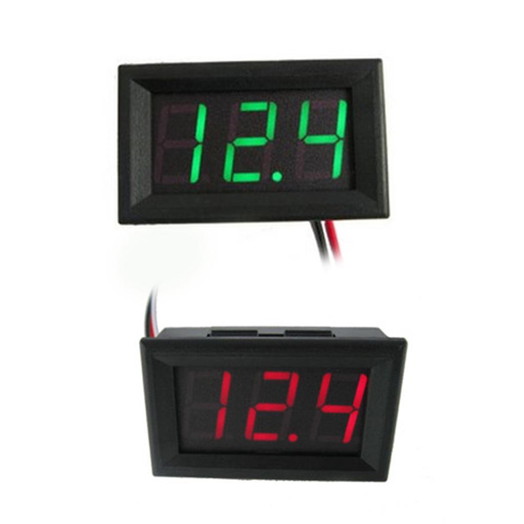 Buy NNEE Practical Two Line Voltage Meter 0.56 Inch Protection Led ...