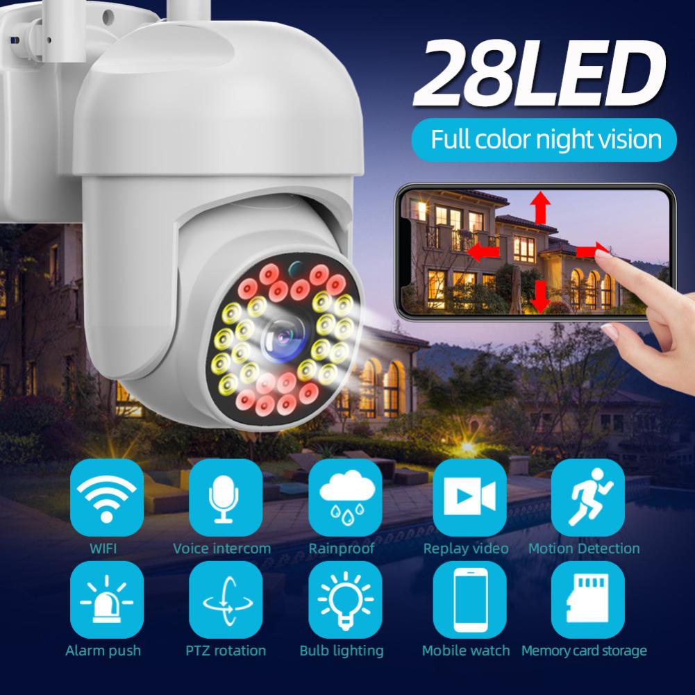 Buy 28leds IP Wireless Dome Security Camera 1080p Full HD WiFi Outdoor ...