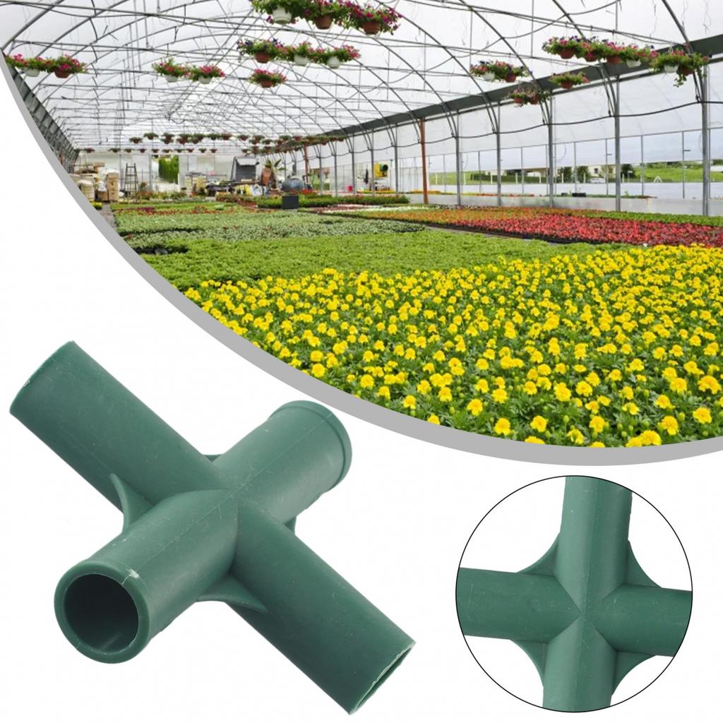8pcs 19MM Plastic Fitting 4 Types Stable Support Heavy Duty Greenhouse ...