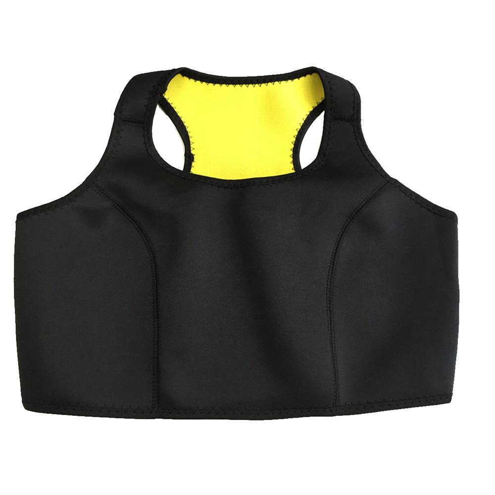 Women Neoprene Thermo Sport Bras Slimming Vest Shaper Workout Tops Fat ...
