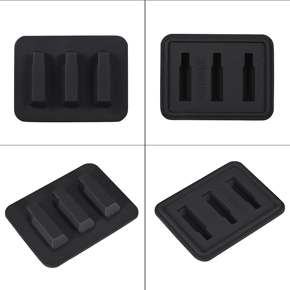 Buy Acoustic Guitar Muter Guitar Strings Mute Pad Soft Rubber Material ...