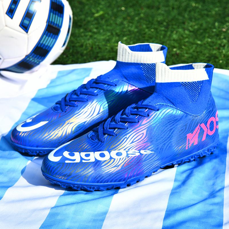 Buy Ankle Football Boots Training Footwear Comfortable Breathable ...