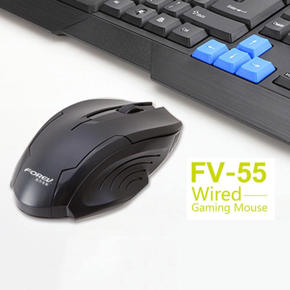 Buy FOREV FV-55 Wired Gaming Mouse 800DPI Optical Mouse for Desktop ...