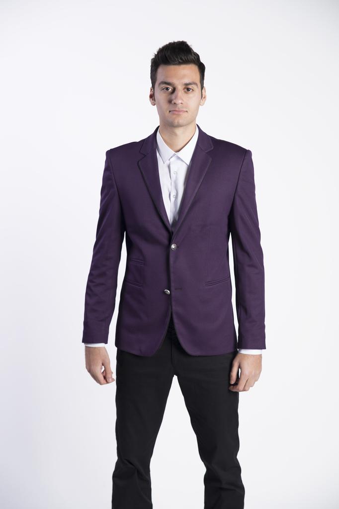 Buy G-158 Two Button Single Slot Collar Blazer Jacket at affordable ...