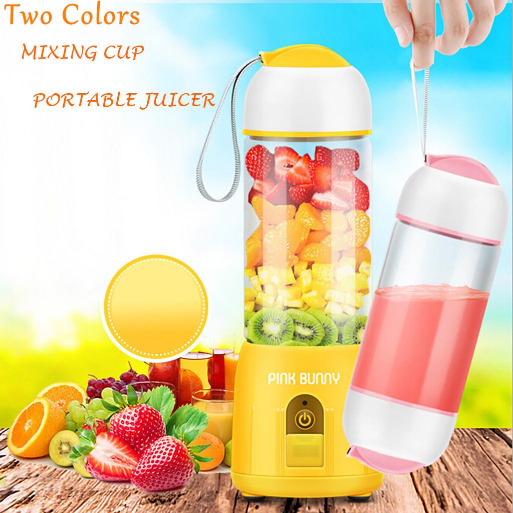 Buy Portable Multifunctional Mini Household Juicer Fruit Mixer 380ml ...