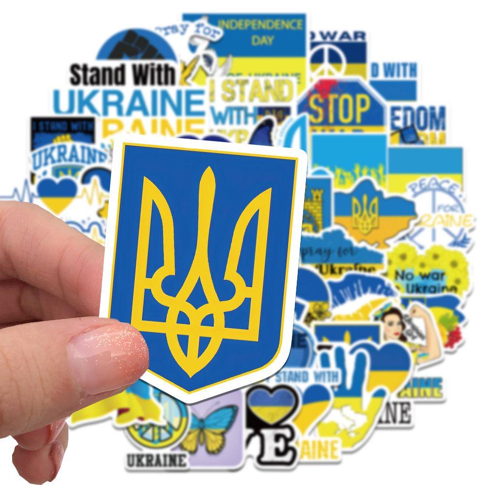 Free Ukraine Sticker Sheet Stickers, Labels & Tags Paper Stickers etna ...