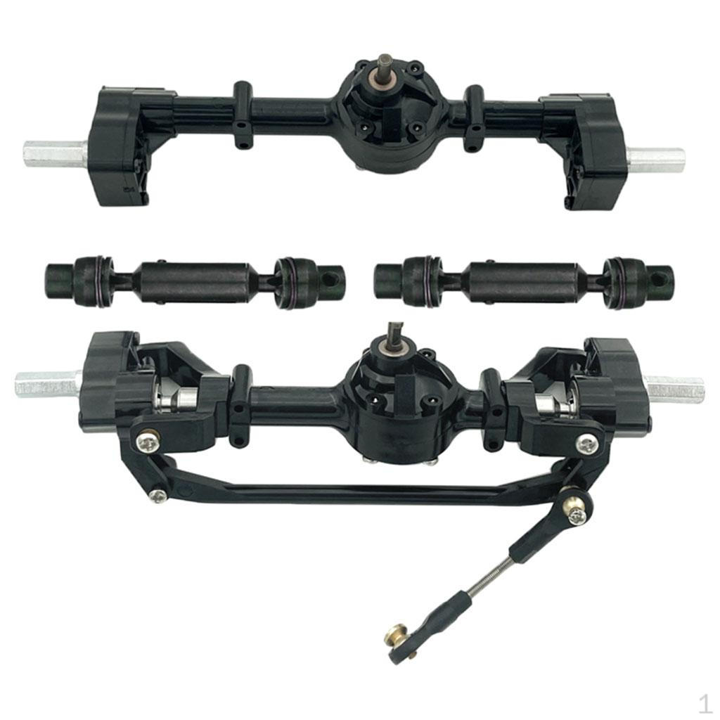 Front Rear Axle Set with Drive Shaft for WPL C14 RC Crawler DIY ...