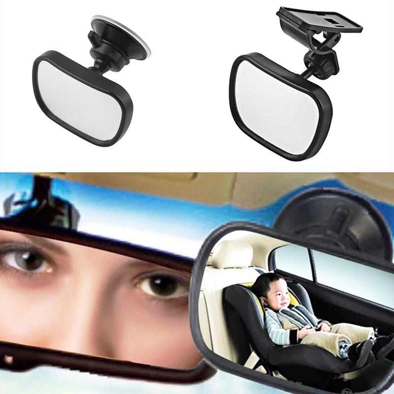 Buy 2 In 1 Mini Safety Car Back Seat Baby View Mirror Adjustable Baby ...
