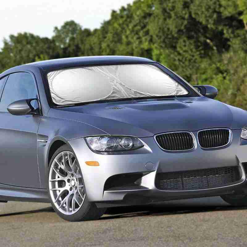 Buy Auto Car Windshield Sunshade Front Window Foldable Cover Visor ...