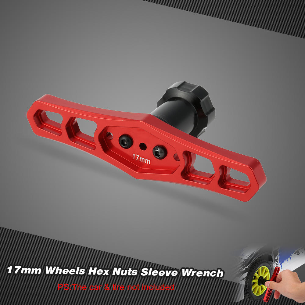 Buy 17mm Wheels Hex Nuts Sleeve Wrench Tool for 1/10 HSP HPI RC Car at ...