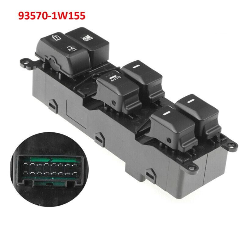 Buy 93570-1W155 4 Door Power Window Regulator Switch Front Left Drive ...