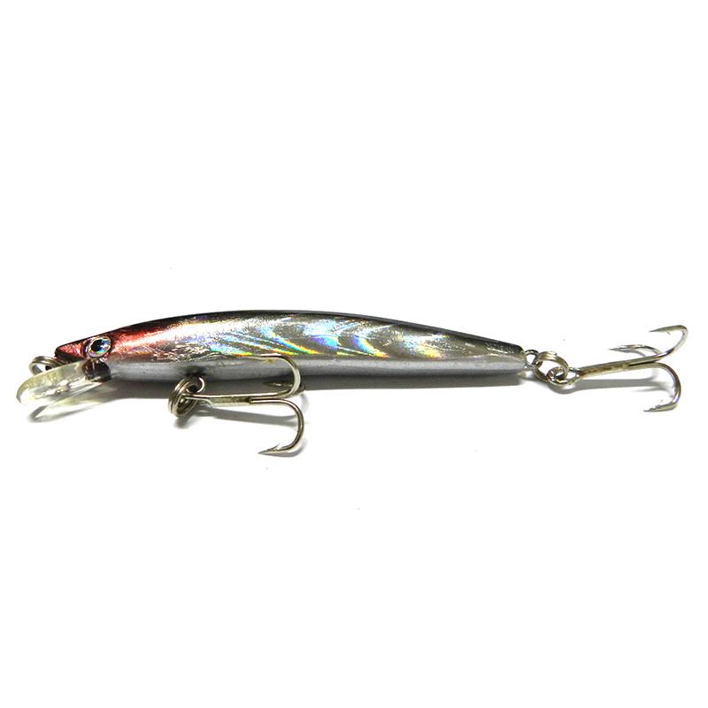 HENGJIA 1pc Minnow Fishing Lure Wobbler Hard Bass Pike Bait Lifelike Floating Fishing Tackle köp ...