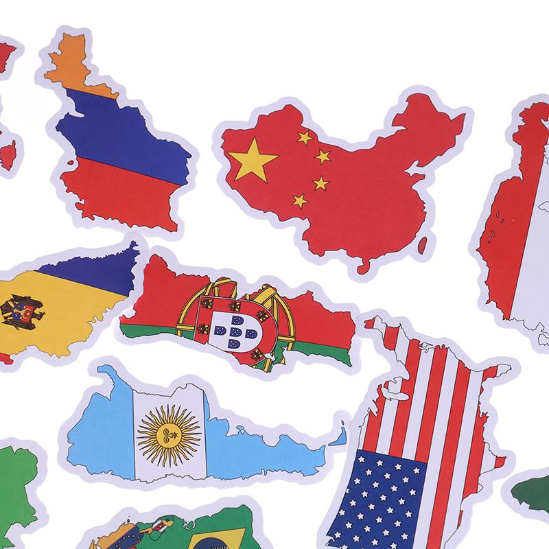 Cheap 50Pcs National Flags Stickers Diy Scrapbook Suitcase Laptop ...