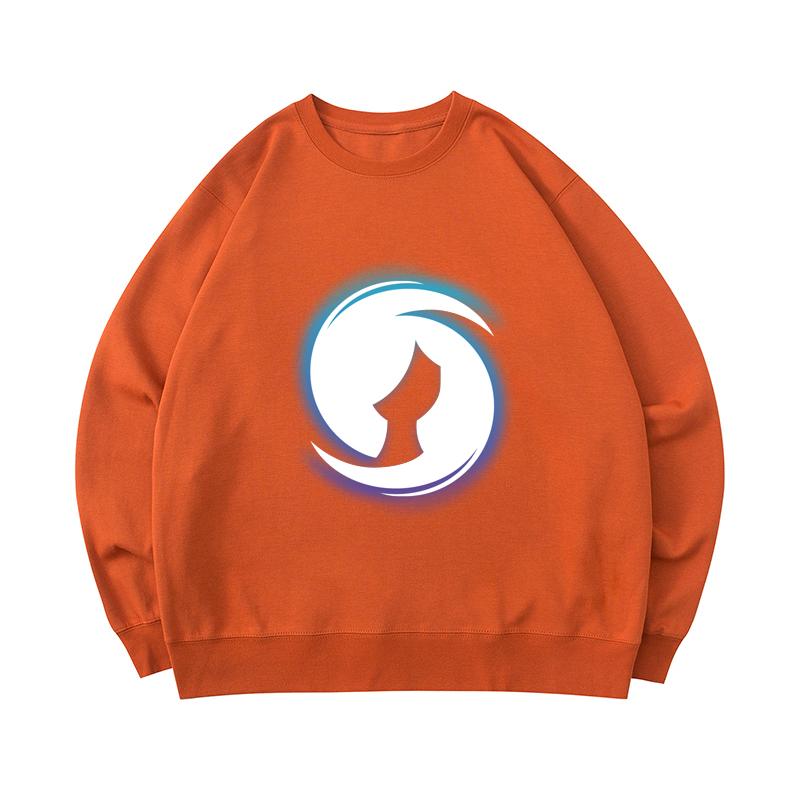 Buy Men's 300 GSM 100% Cotton Sweatshirt Bioticnova Simple Logo Tee ...