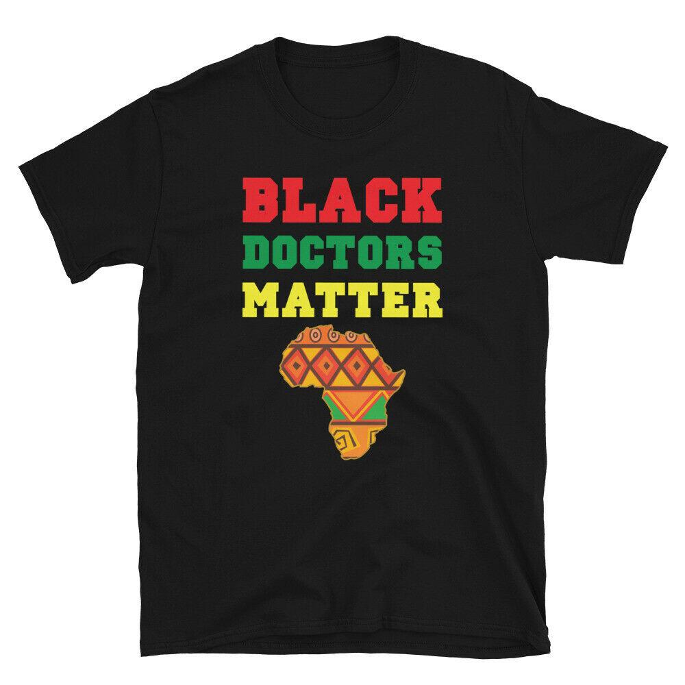 Buy Black Doctors Matter Shirt History Month African Pride Printed Male ...