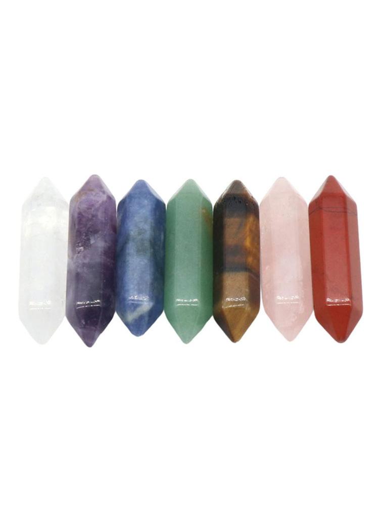 Buy 14pcs Seven Chakra Energy Healing Stone Combination Set Natural ...