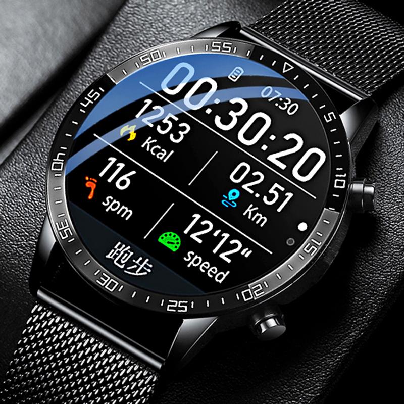 Buy For Huawei Xiaomi Samsung Apple Phone Smart Watch Men Android ...