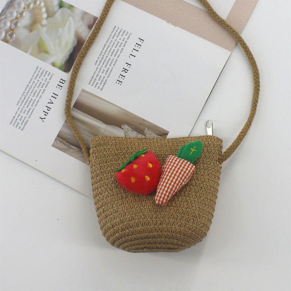 Buy Mini Children Daisy Flower Keys Coin Purse Girls Handmade Handbag ...
