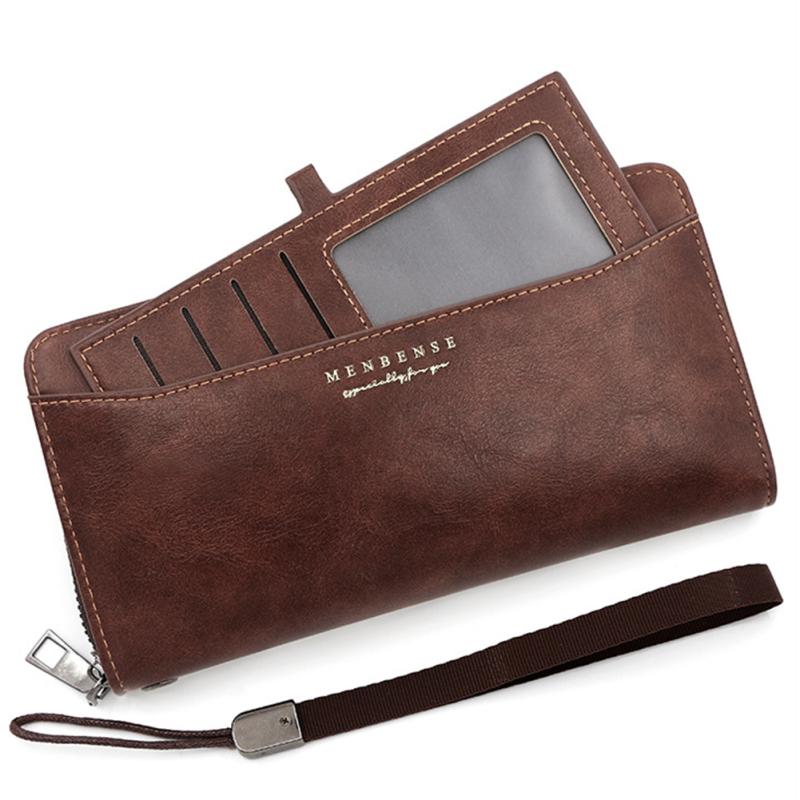 Cheap Men Long Wallet Multi-card Slot Large Capacity Clutch Purse Bag ...