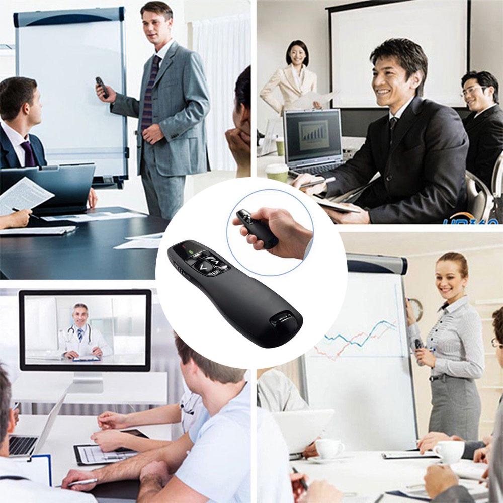 Wireless Powerpoint Presentation Clicker Pen USB Remote Presenter ...