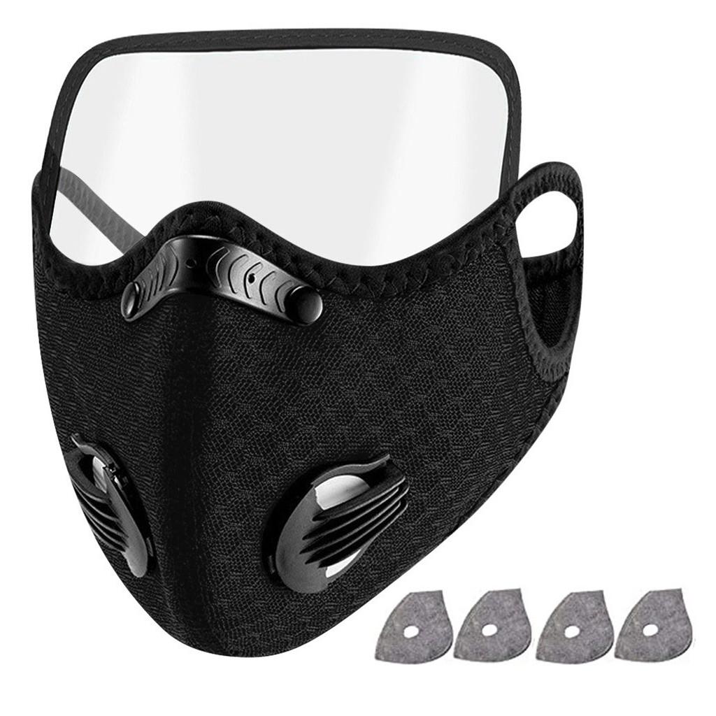 Cheap Breathable Mouth Mask Unisex Protection Mask With Eyes Shield ...