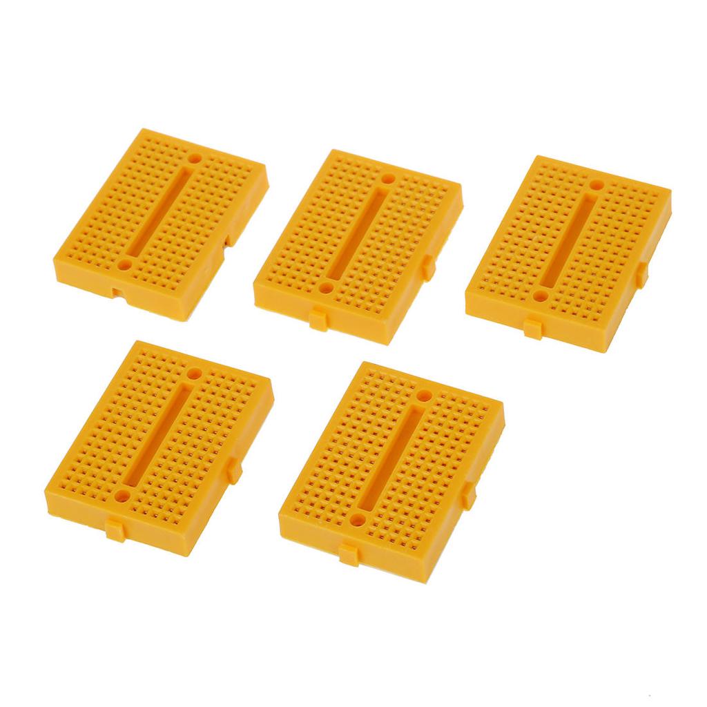 Buy 5 PCS Breadboard Electronics Experimentation Board 4,5x3,5 Cm ...