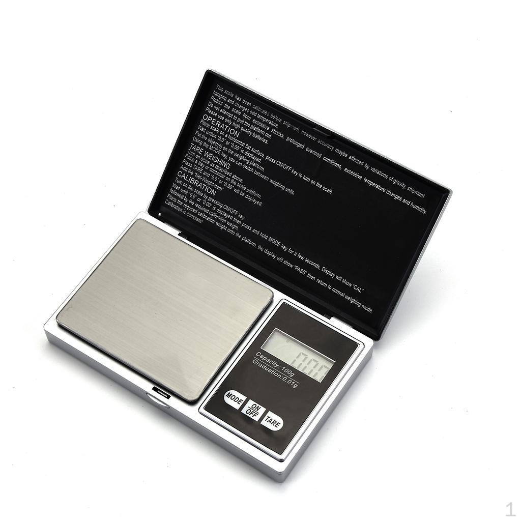 Buy Digital Scale Electronic Jewelry Pocket Gram Coin Precise Silver ...