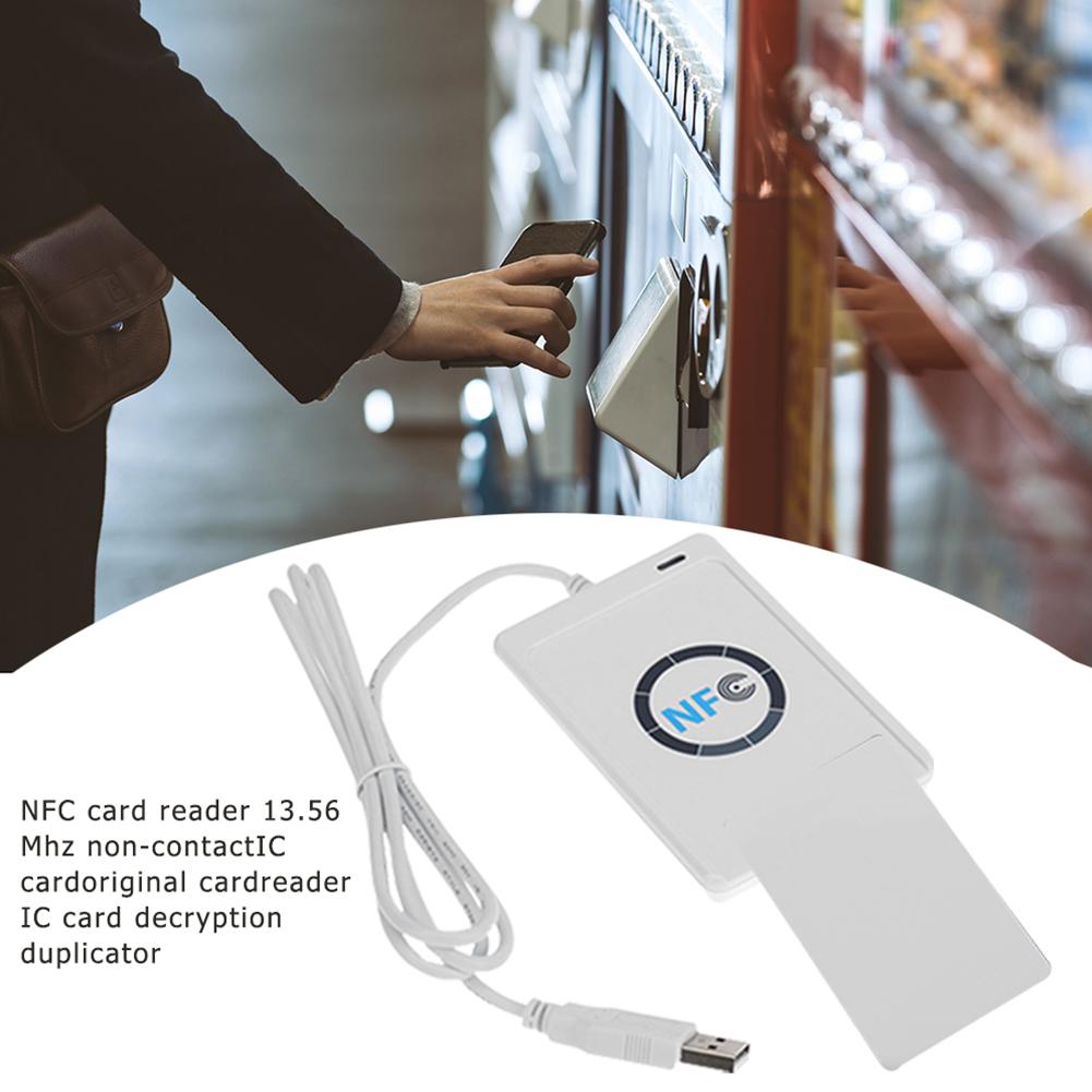 💰Kaufe RFID Smart Card Reader Kontaktloser Schreiber Kopierer Duplikator Beschreibbarer Klon SDK ...