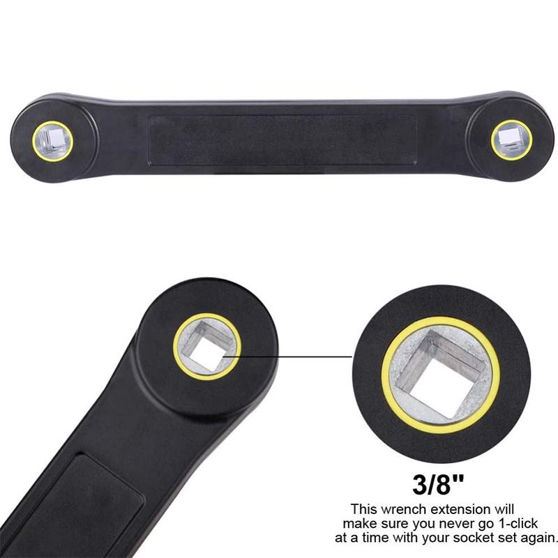 Buy Multifunction Universal Extension Wrench Combined Torque Wrench ...