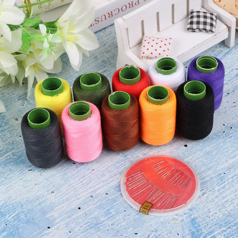 Buy 10pcs Large Capacity Sewing Needle Thread Set Embroidery Cross ...