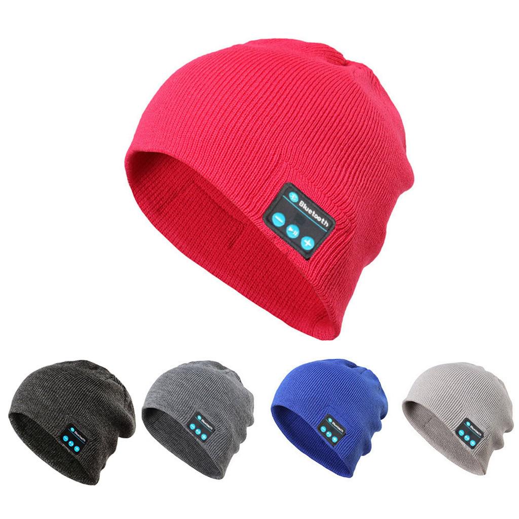 Buy JN Wireless Warm Beanie Hat Handsfree Music Cap Headphone Headset ...