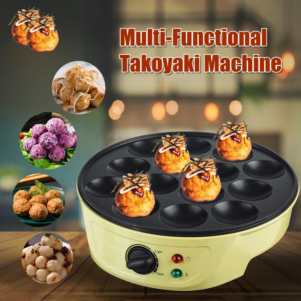 Buy Takoyaki Machine 700W Household Multi-functional Electric Takoyaki ...