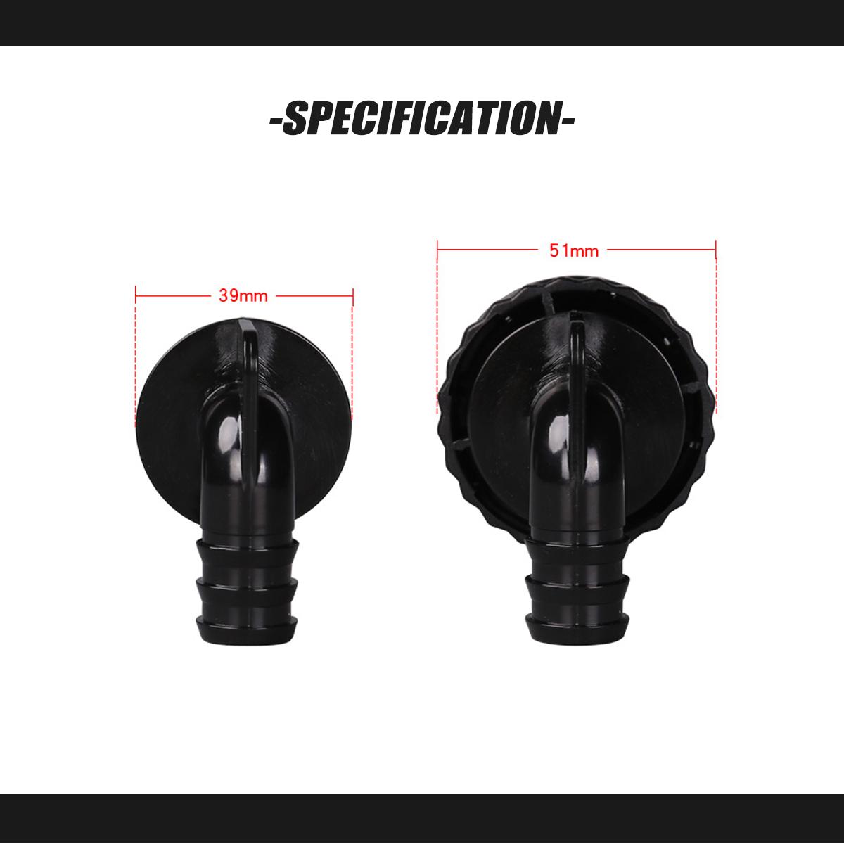 Rotatable Aquarium Fish Tank Water Outlet Nozzle Return Pipe Plumbing ...