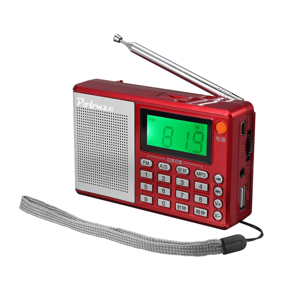 Buy Digital Radio Portable SW1-18 A/S/FM/MP3 Built-In Battery Charger ...