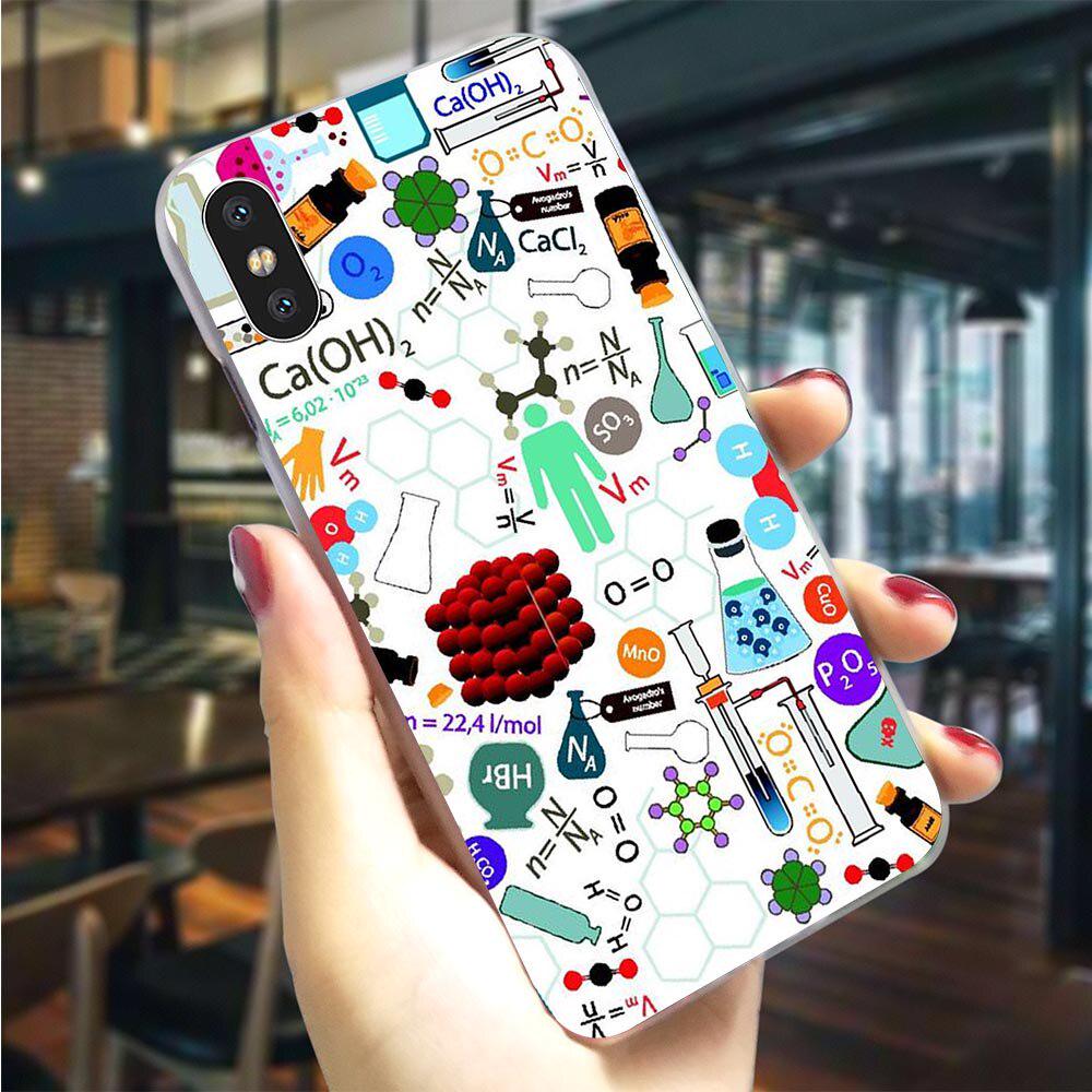 Buy Biology and Chemistry Hard Phone Case for iPhone Xs Max Cover X 6 ...