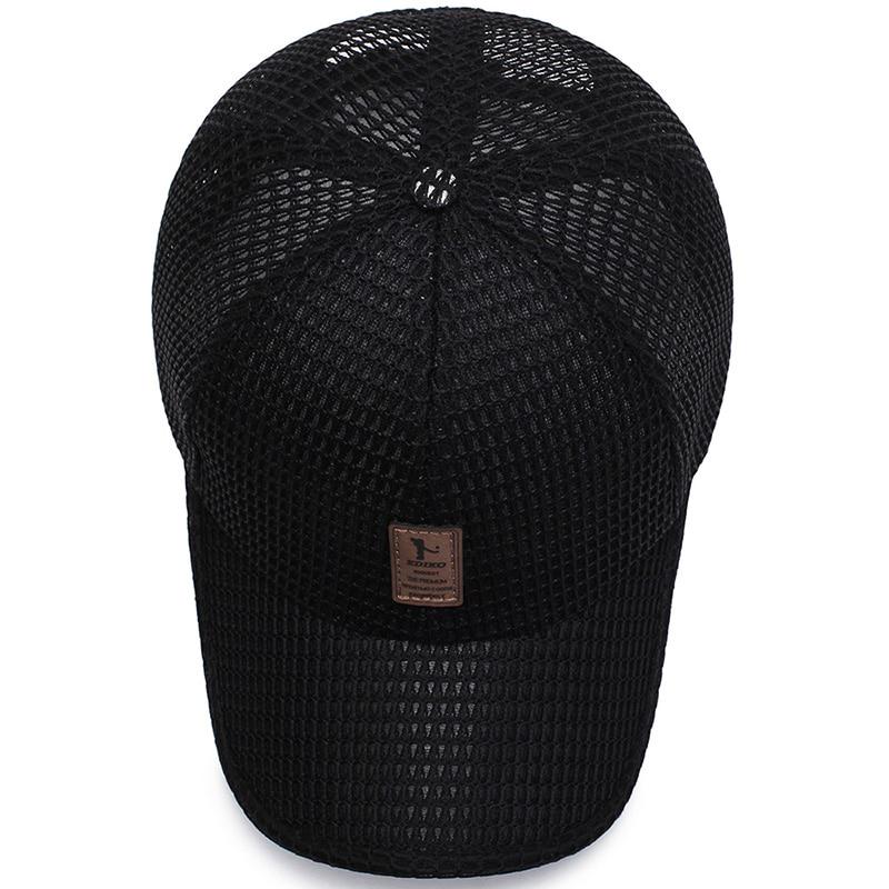 Cheap Fashion Summer Adult Unisex Mesh Baseball Cap Men Cotton ...