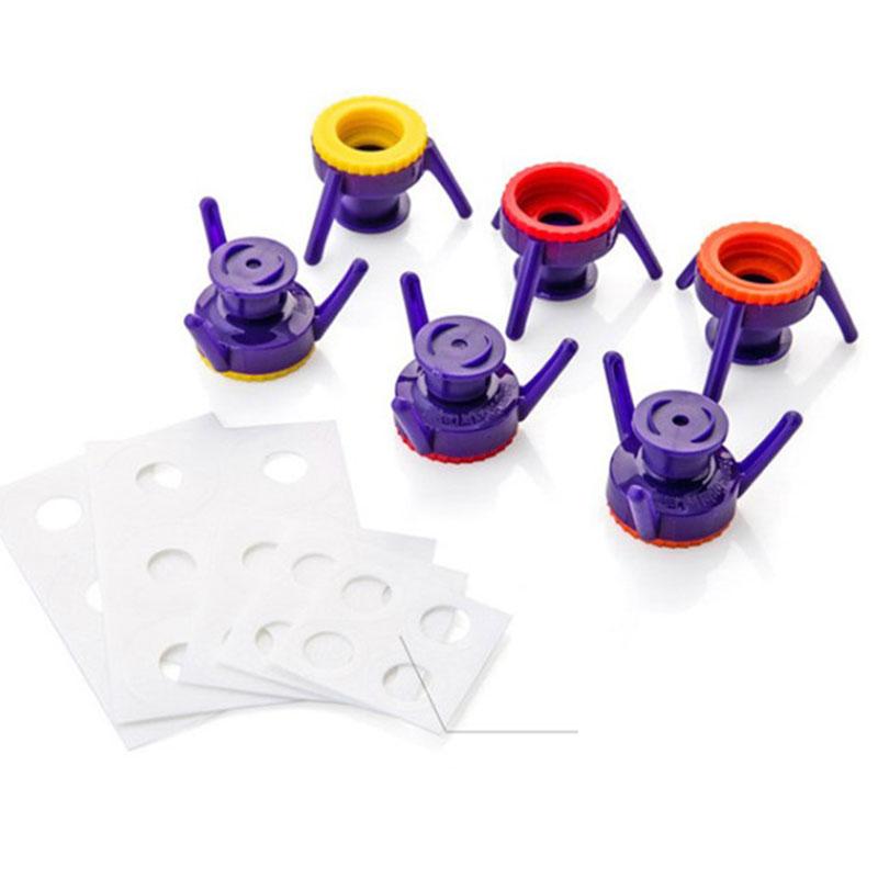 3Pcs Bottle Cap Holder Kit Plastic Bottle Holder Shampoo Holder Leak ...