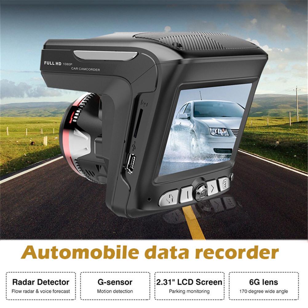 Buy New 2 In 1 HD 1080P Car DVR Camera Radar Laser Speedometer at ...