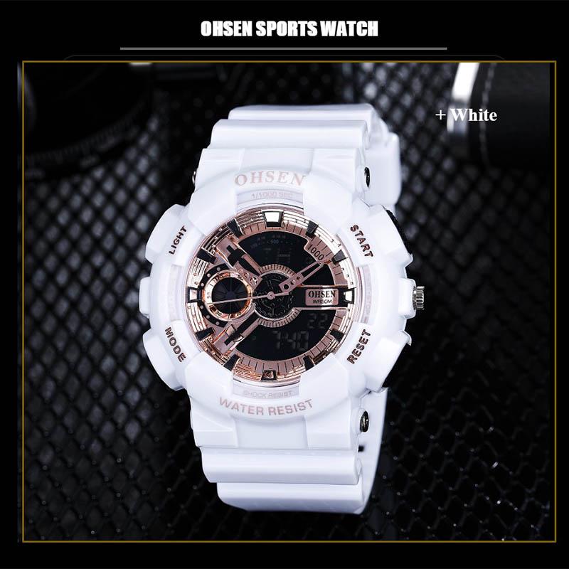 Top Sale OHSEN NEW Fashion Digital Sport Watch Mens Quartz Wristwatch ...