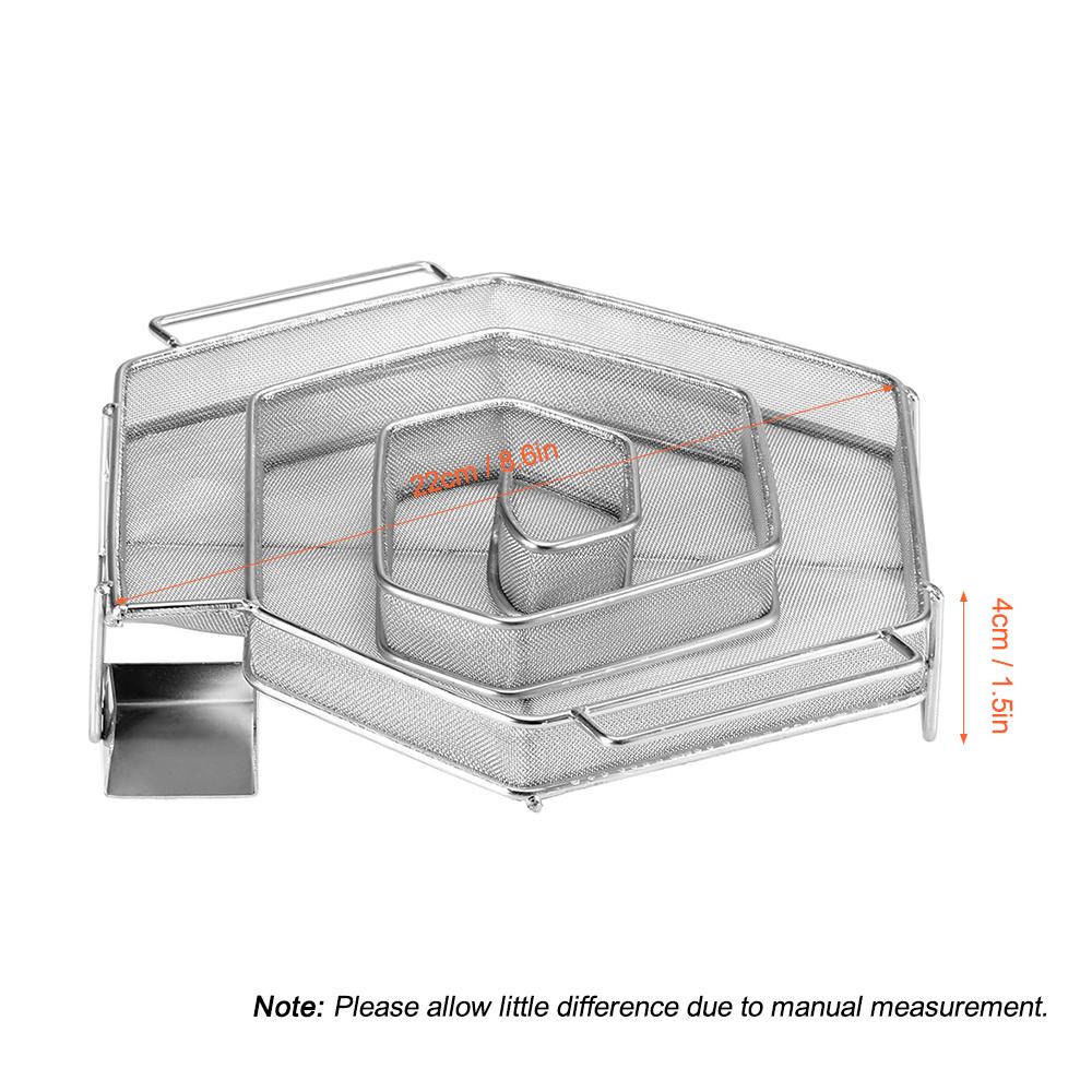 Buy Stainless Steel Cold Smoke Generator Cold Smoking Box Grill Mesh ...